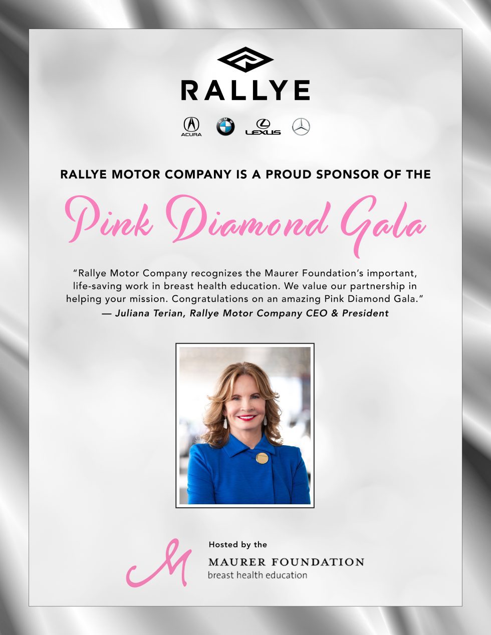 Pink Diamond Gala 2025 | Maurer Foundation